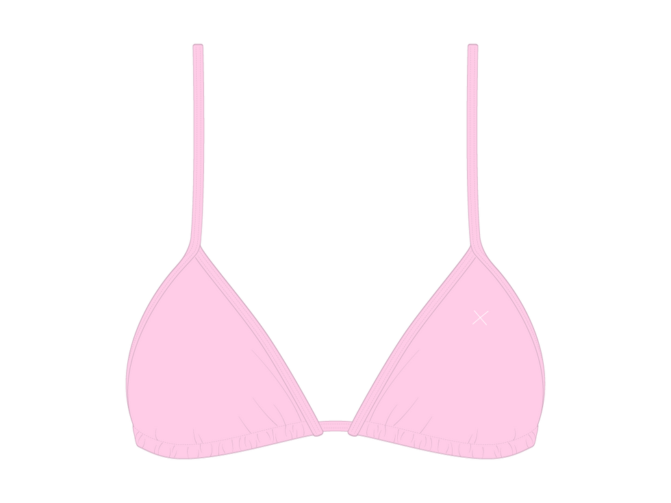 Dusty Pink Bikini Top Ii Boutine La