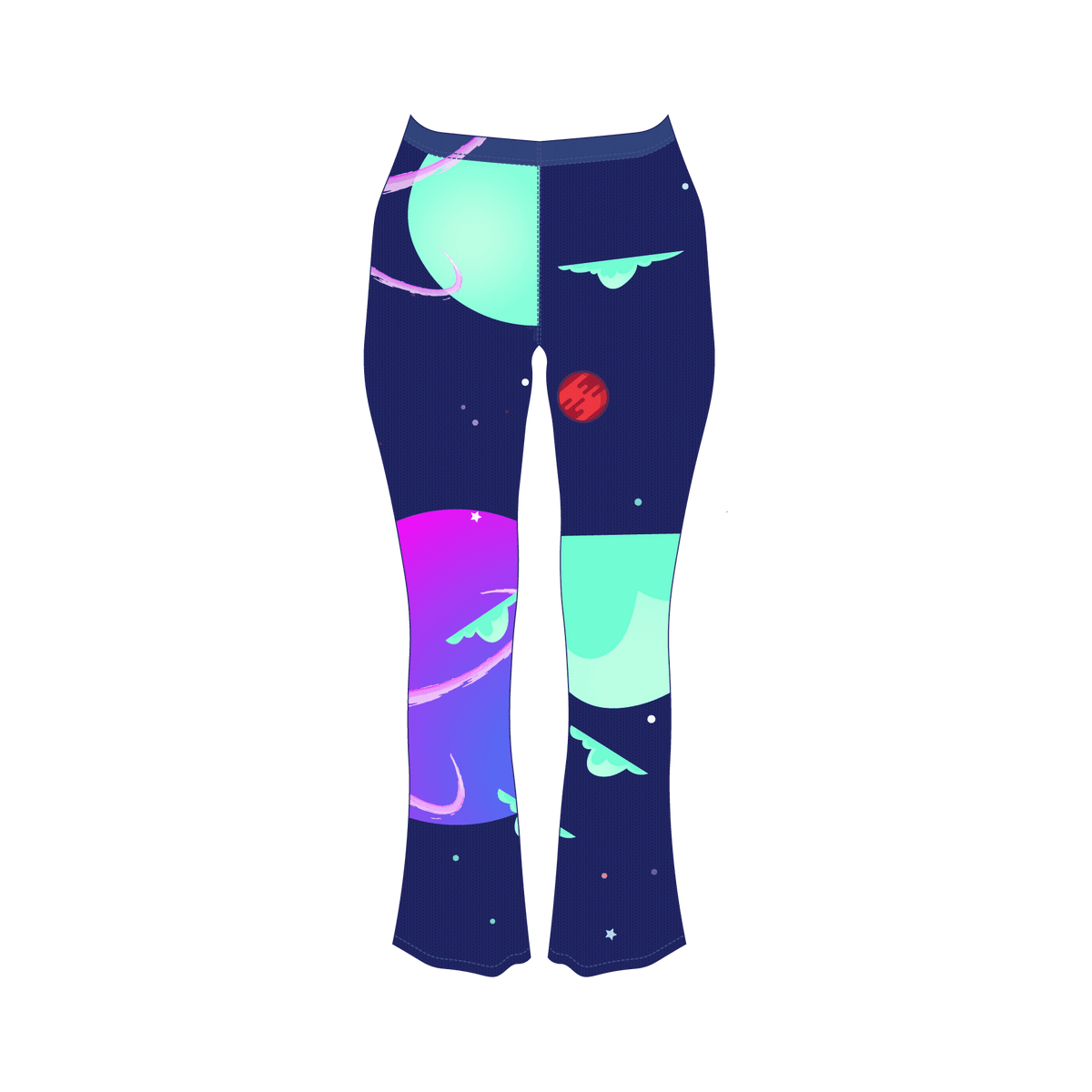 Mesh Graphic Trouser Pants – Boutine LA