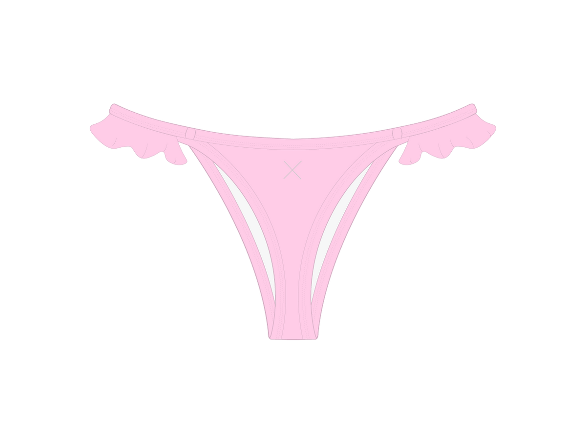 Dusty Pink Fringe Bottoms – Boutine LA