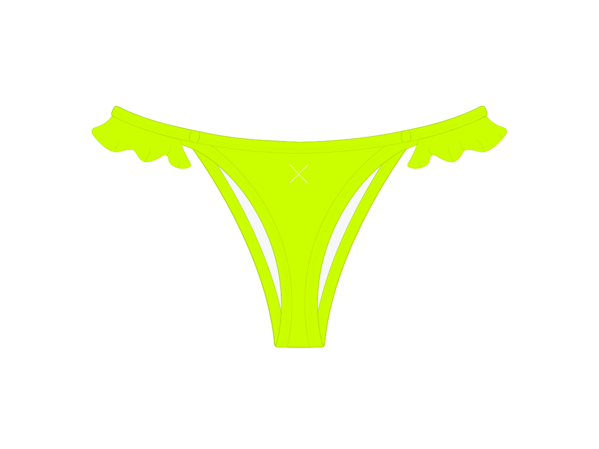 Sour Yellow Fringe Bottoms – Boutine LA