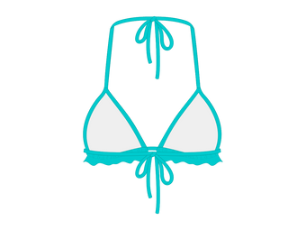 Cyan Fringe Top – Boutine LA
