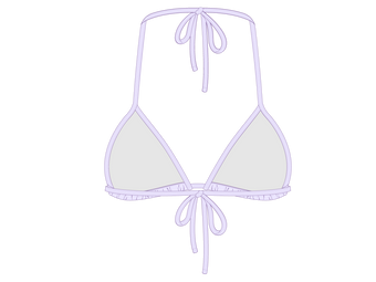 Lavender Bikini Top II – Boutine LA