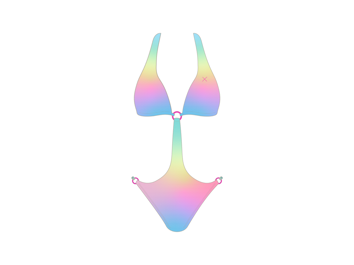 Honeycomb Anchor One Pieces Boutine La 1011