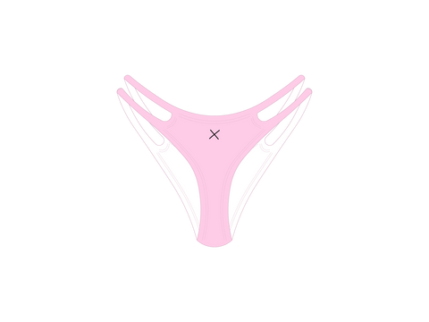 Blush Pink SATIN Pinch Bottoms – Boutine LA