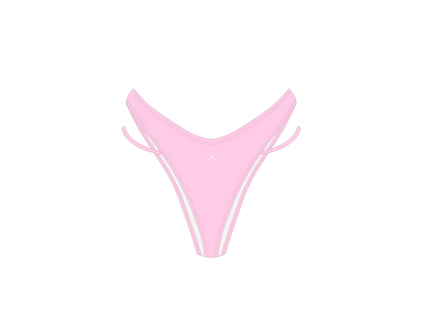 Dusty Pink Split Bottoms – Boutine LA