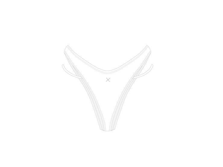 Venice White Split Bottoms – Boutine LA