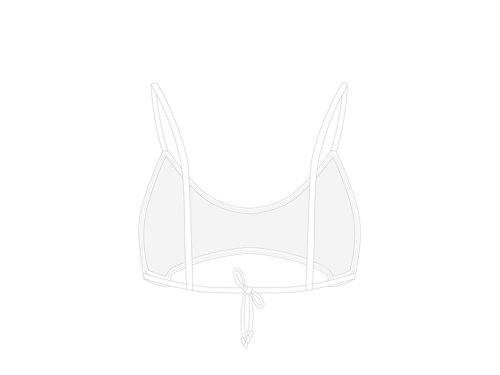 Venice White Split Top – Boutine LA