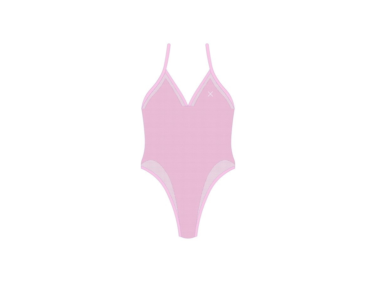 Dusty Pink Voyage One Piece – Boutine LA