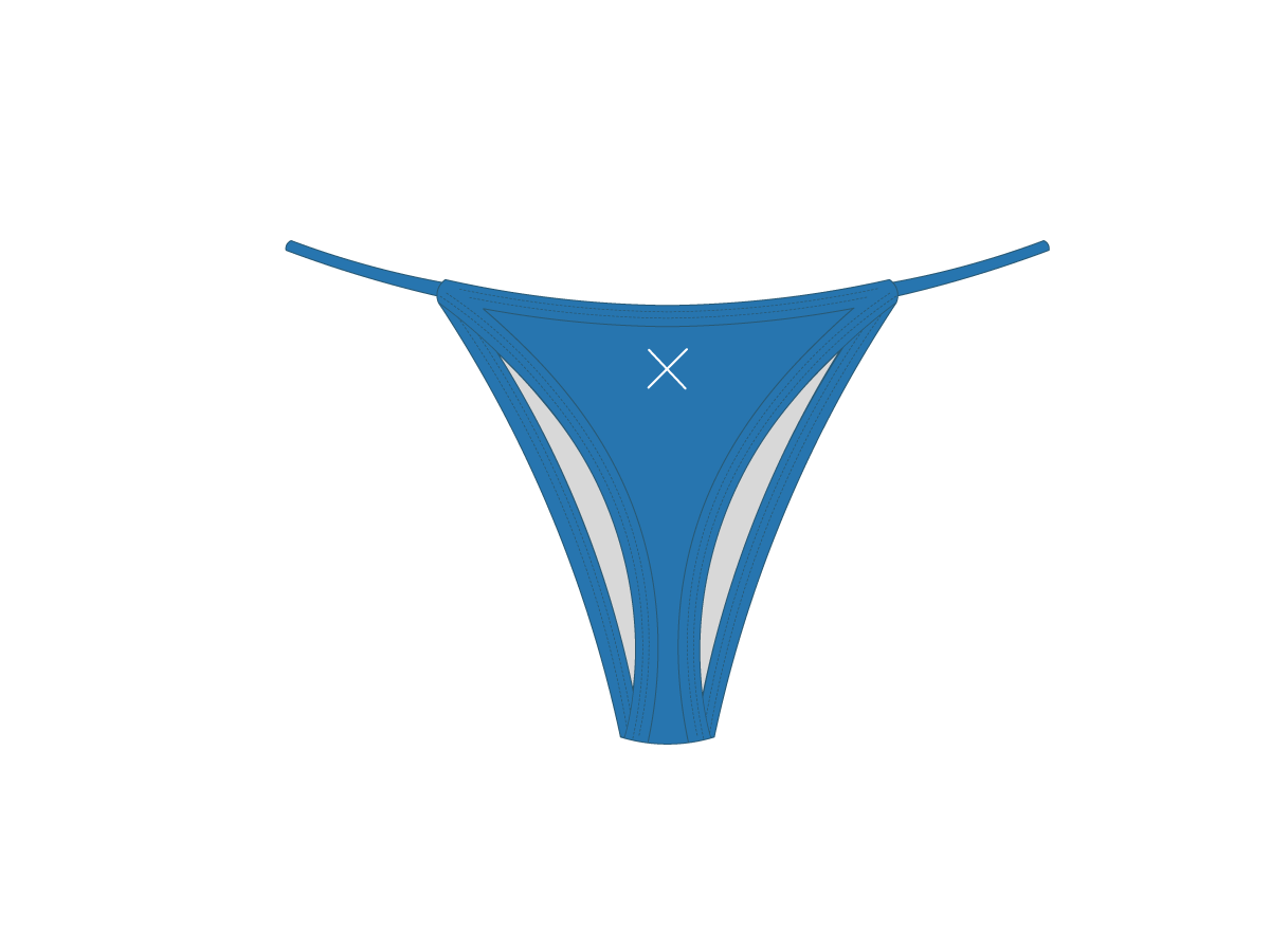 Marine Blue Flaunt Bottoms – Boutine LA