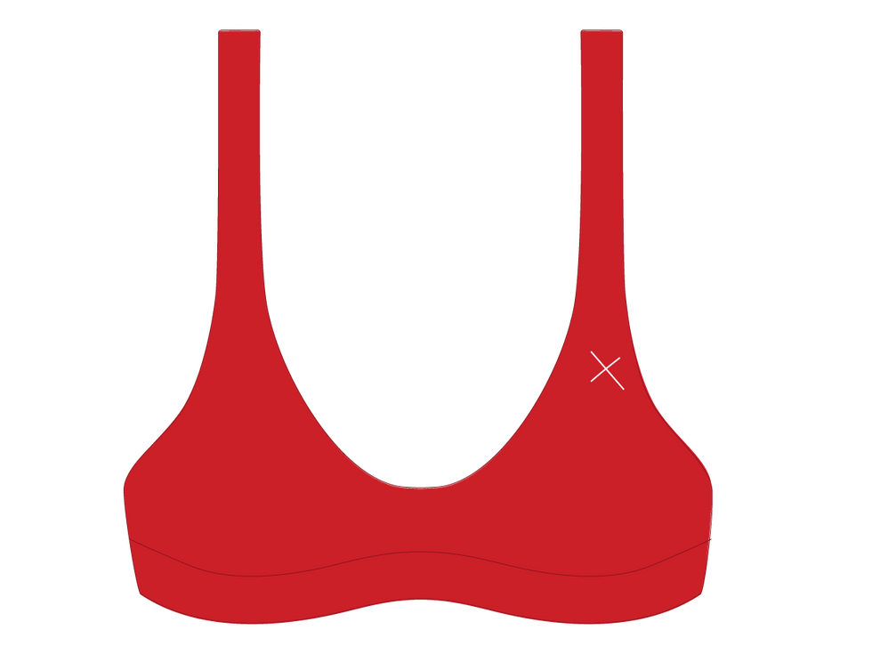 Rose Red Yogi Top – Boutine LA